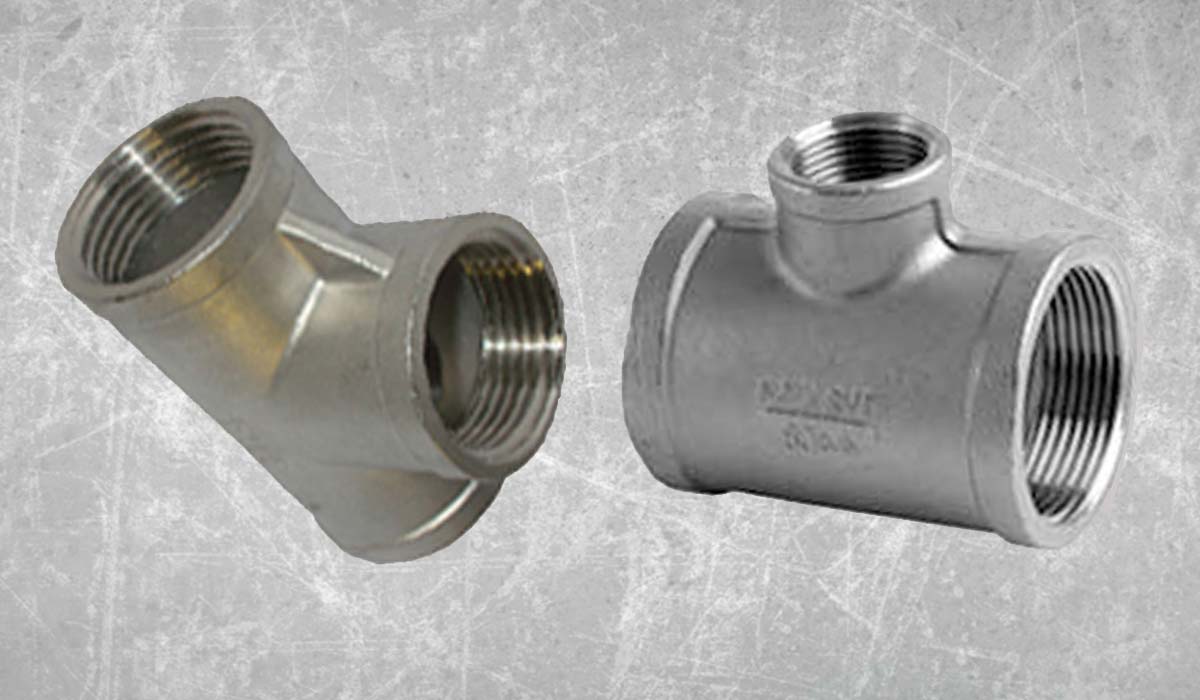 Forged Threaded Equal, Unequal, Reducing Tee, ASME B16.11 Supplier